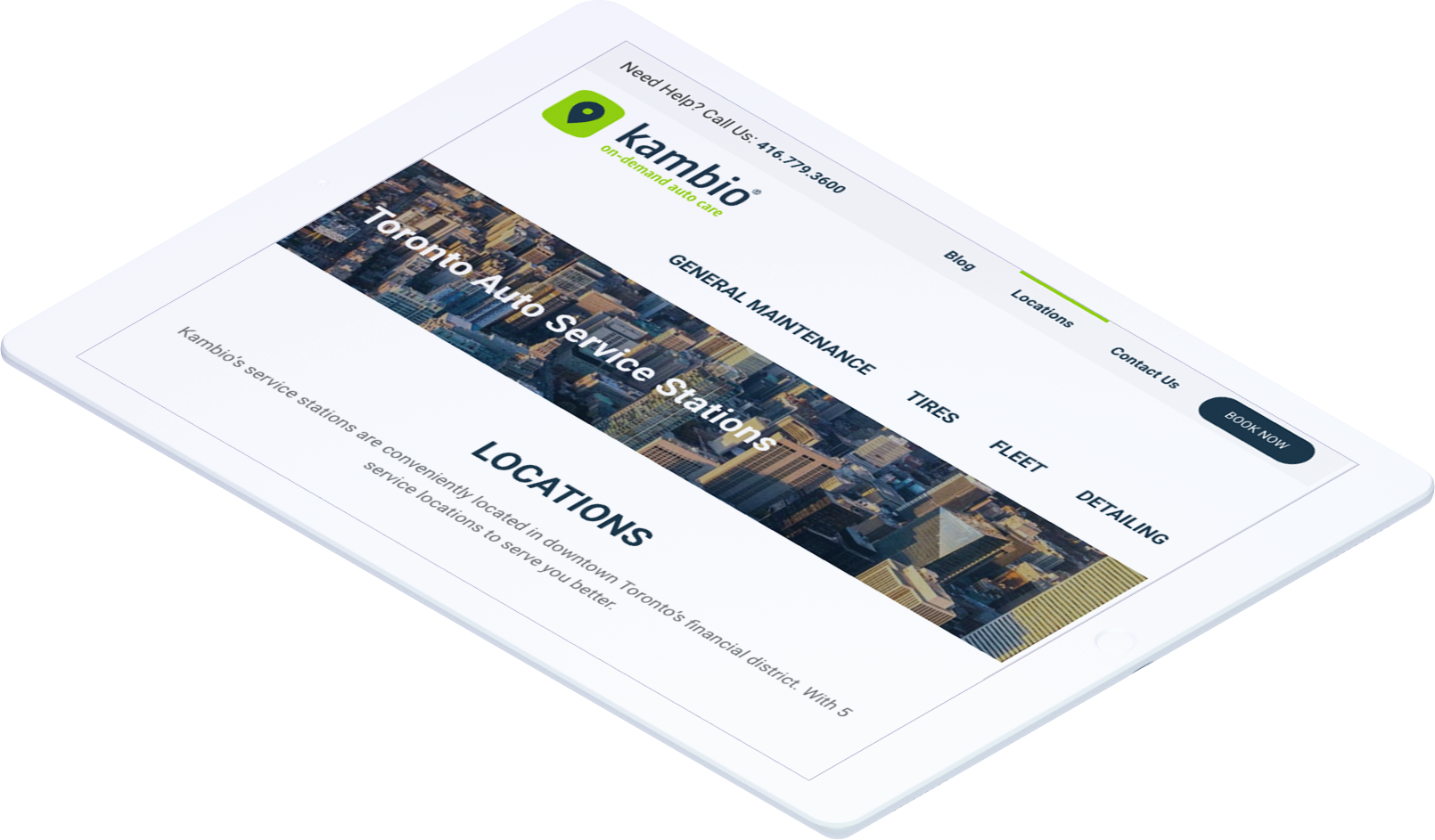 Kambio On-Demand Auto Care | Digilite Web Solutions